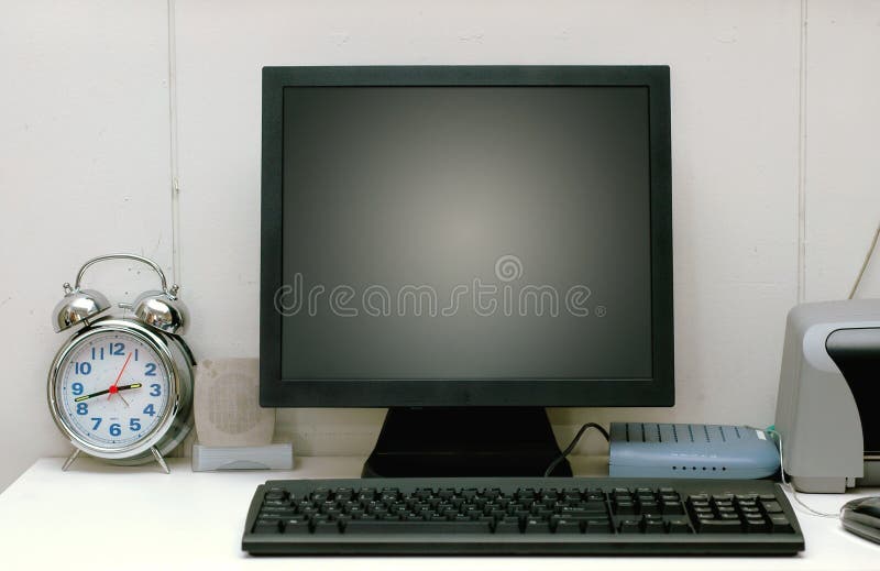 Small office stock photo. Image of office, multimedia, work - 205186