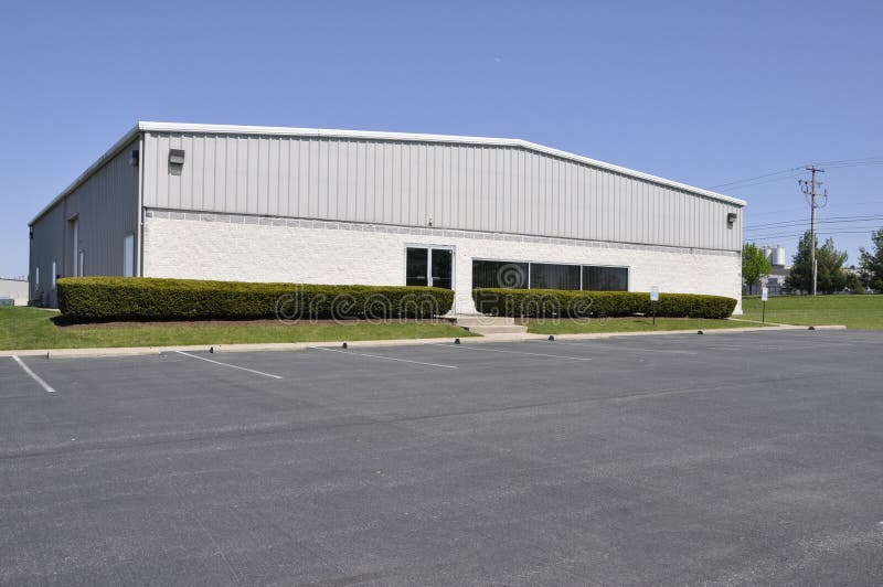 Small Office or Industrial Building Stock Photo - Image of building ...