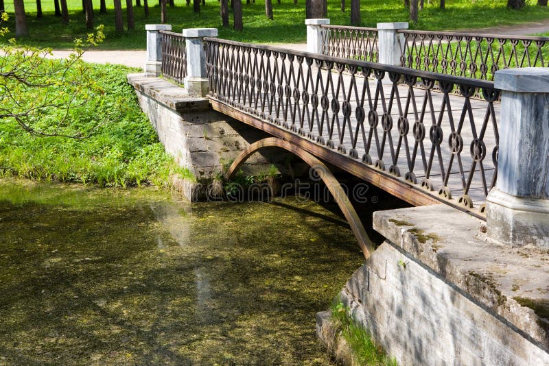 The small old bridge stock photo. Image of spring, construction - 12111400