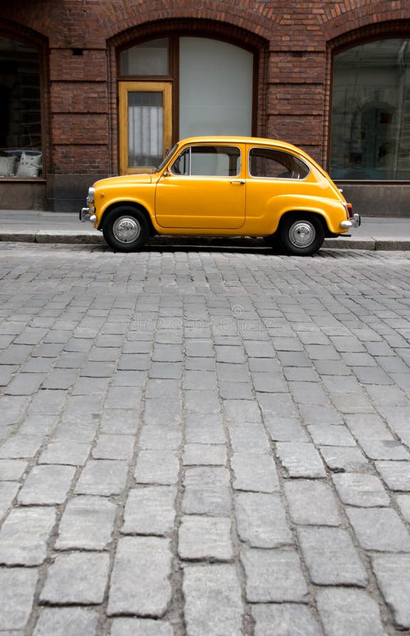 430 Small Yellow Italian Car Stock Photos - Free & Royalty-Free Stock ...