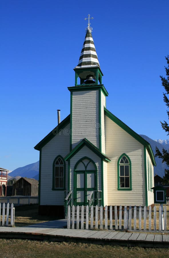 Small Old Church stock image. Image of 1898, pioneer, historical - 7985289