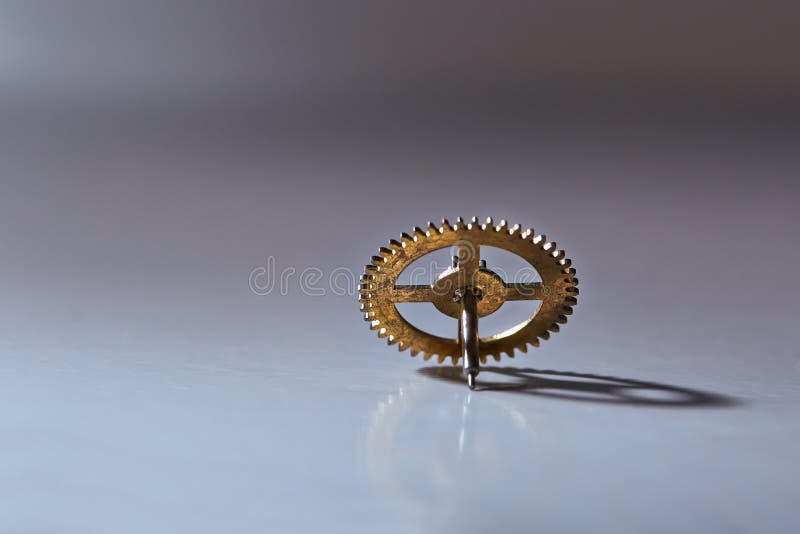 Small old cogwheel stock image. Image of clockwork, component - 129470983