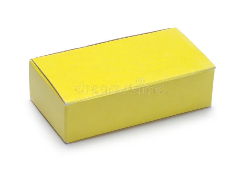 Small Old Yellow Box stock image. Image of tiny, space - 279817903