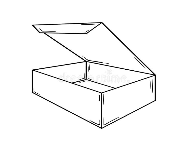 Cardboard Box Doodle Stock Illustrations – 4,920 Cardboard Box Doodle ...