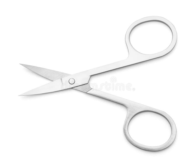 Open Red Scissors stock image. Image of isolated, metal - 142079765