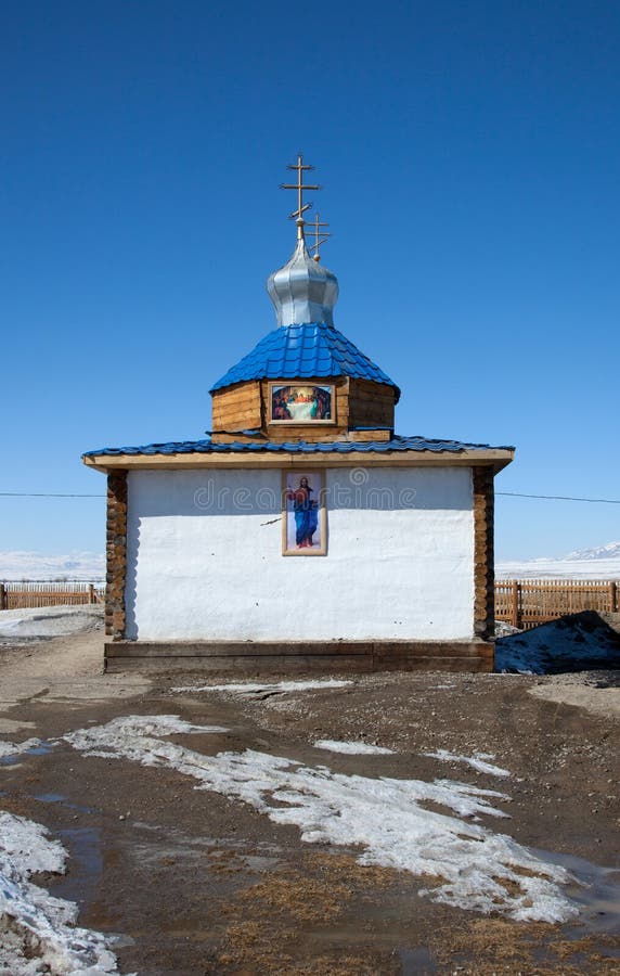 A small Orthodox church stock photo. Image of kosh, structure - 22266500