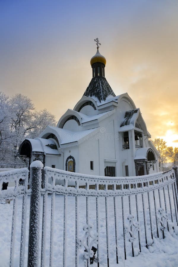 Small Orthodox Church - Colomna Stock Image - Image of orthodox, russia ...