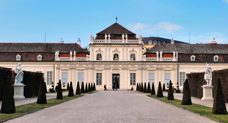 Small Palace Belvedere stock image. Image of sculpture - 27490455