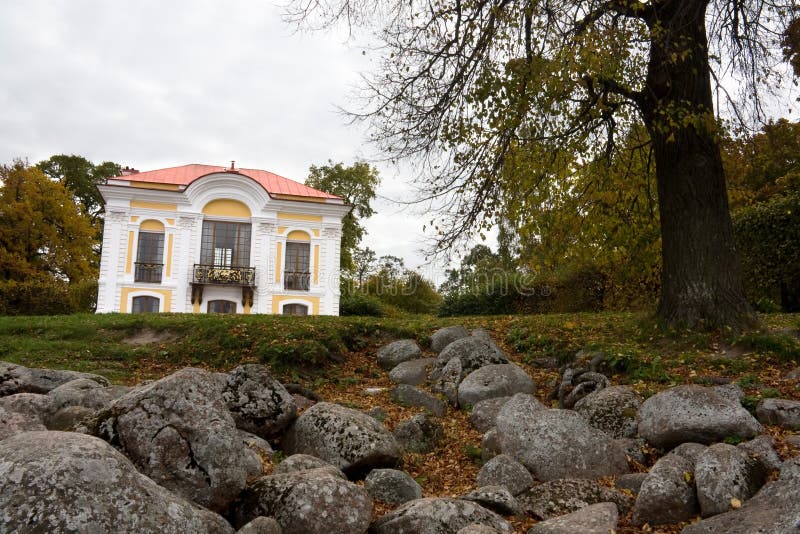 Small palace stock photo. Image of reflection, pond, aristocratic - 3538036
