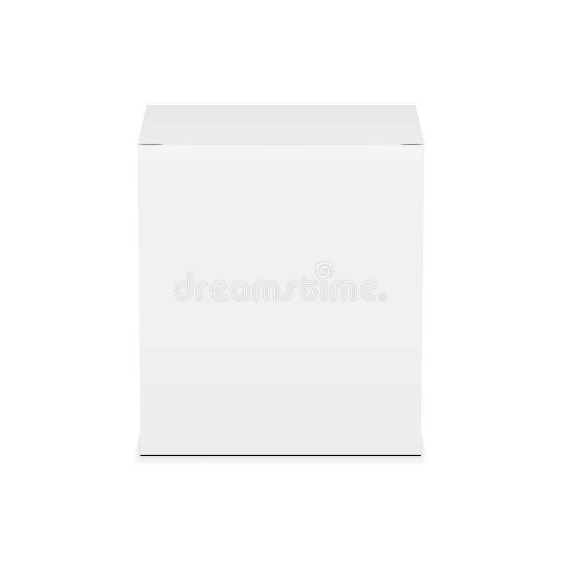 White Rectangle Box Front View Stock Illustrations – 549 White ...