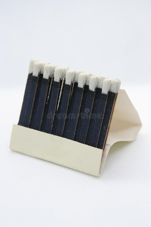 Small Paper Cardboard Matches. Paper Matches Stock Image - Image of ...
