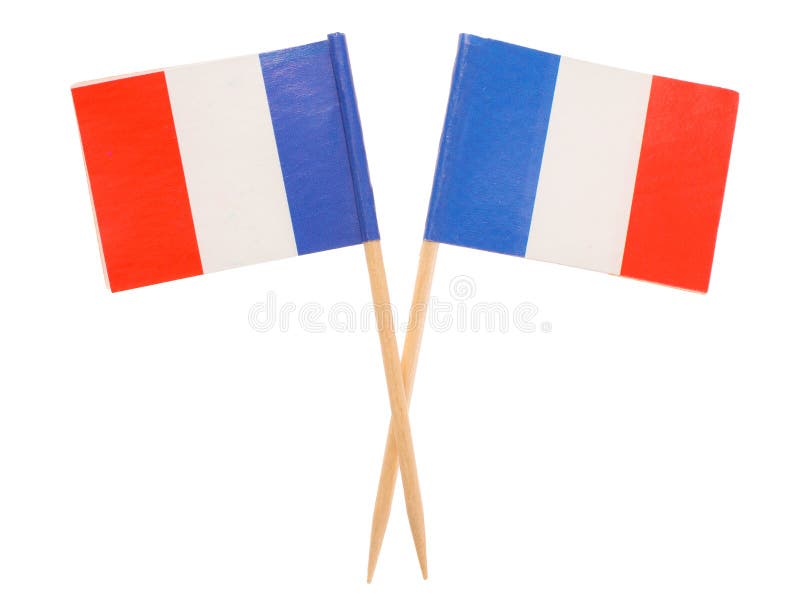 Small Paper Flags France Isolated White Stock Photos - Free & Royalty ...
