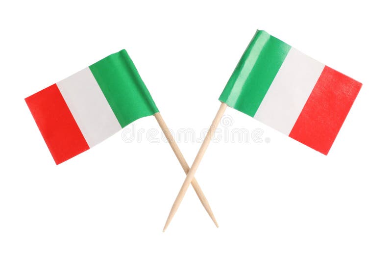 Small Paper Flags Italy Isolated White Stock Photos - Free & Royalty ...