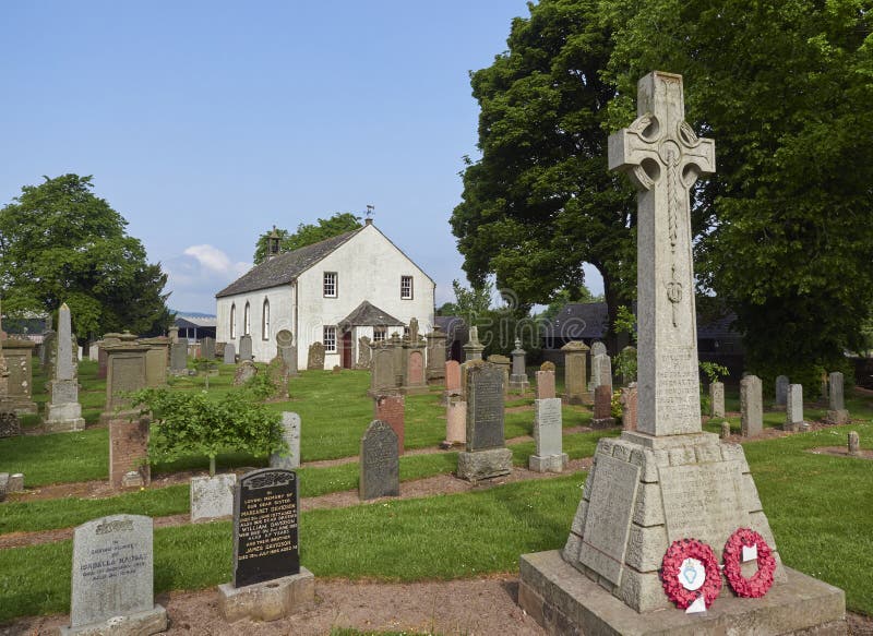 The Small Parish Kirk at Inverarity, a Small Simple Rectangular ...