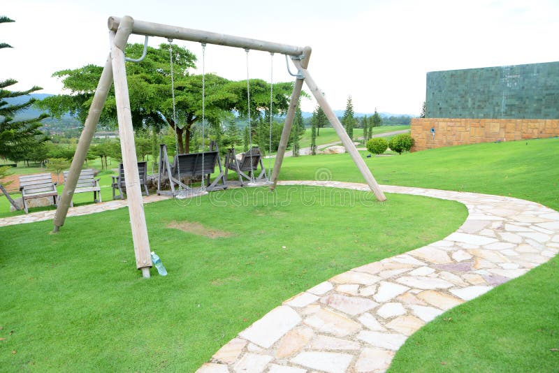 Small park stock image. Image of architecture, culture - 44255371