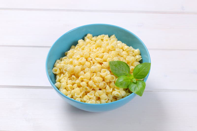 Dry Small Pasta in the Form of Short Dough Tubes Stock Image - Image of ...