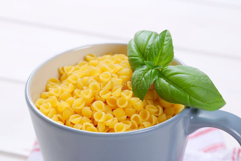 Small pasta shells stock photo. Image of italian, carbohydrate - 95711274