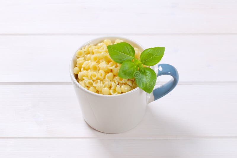 Dry Small Pasta in the Form of Short Dough Tubes Stock Image - Image of ...