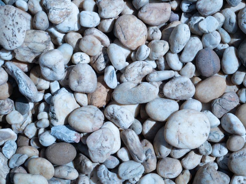 Pebble Beach Stone Nature Background Stock Image - Image of detail ...