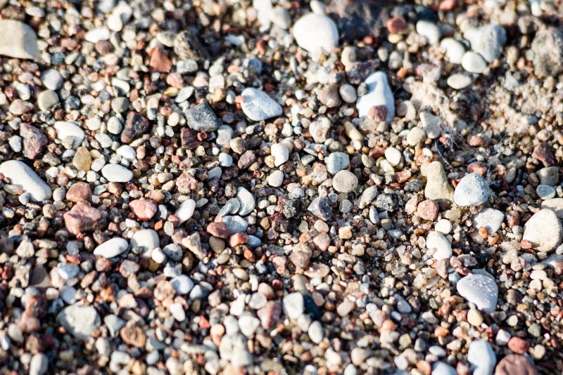 Small Pebble Rock Background Texture Stock Image - Image of brick ...