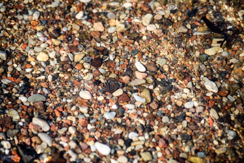 Small Pebble Rock Background Texture Stock Photo - Image of crushed ...