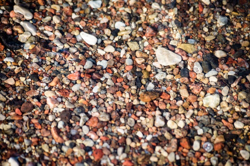 Small Pebble Rock Background Texture Stock Image - Image of grit, beach ...