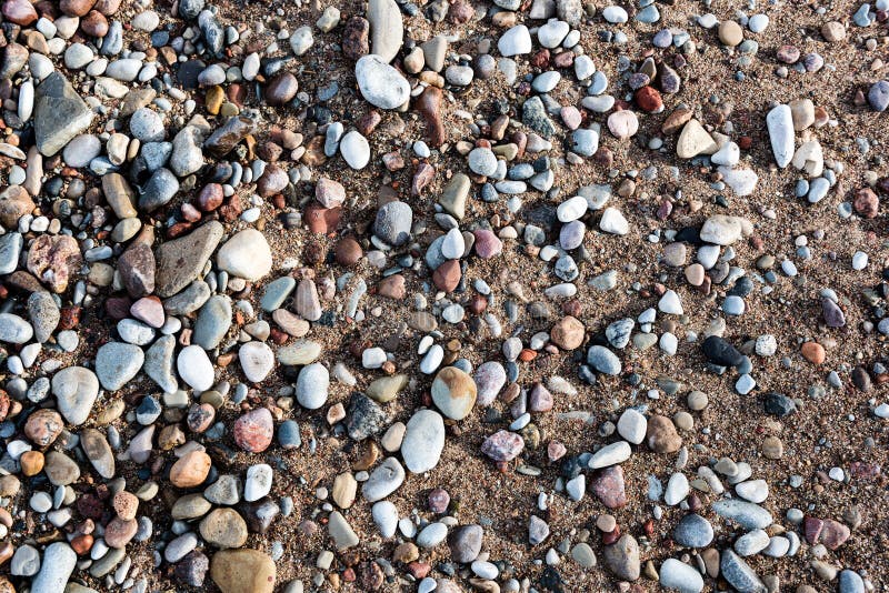Small Pebble Rock Background Texture Stock Photo - Image of ...