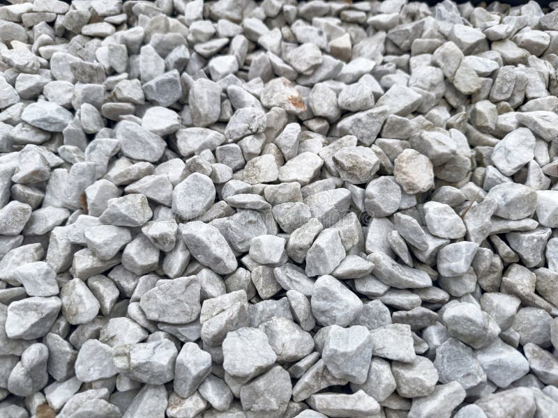 Small Pebbles for Building Materials or Home Design, Light Grey Gravel ...