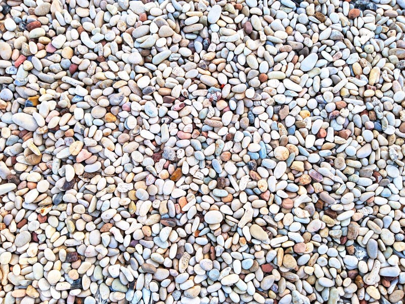 Small Pebbles Generic Background. Small River Rocks on Flat Surface ...
