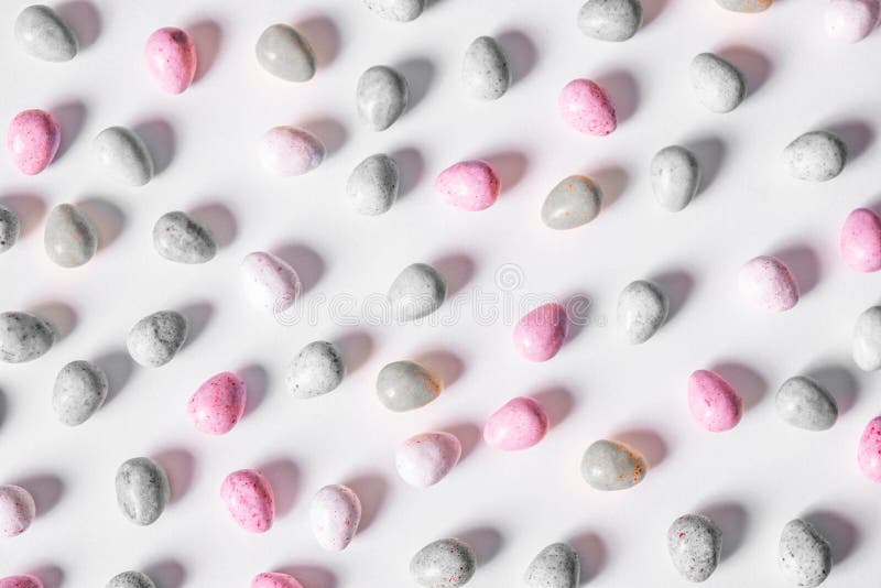 Small Pebbles of Pink and Gray Color Stock Image - Image of food, gray ...