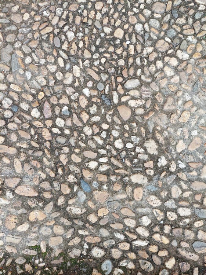 The Small Pebbles Texture. Floor Covering. Stock Photo - Image of small ...