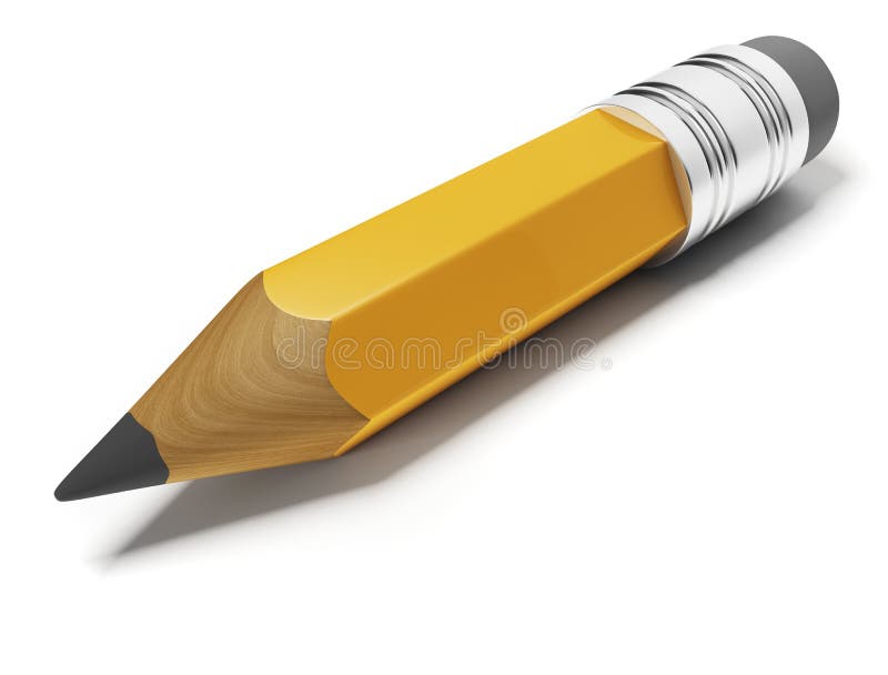 Pencil stock vector. Illustration of available, write - 53965185