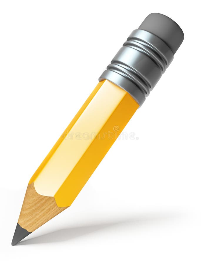 Small Yellow Pencil Stock Illustrations – 1,247 Small Yellow Pencil ...