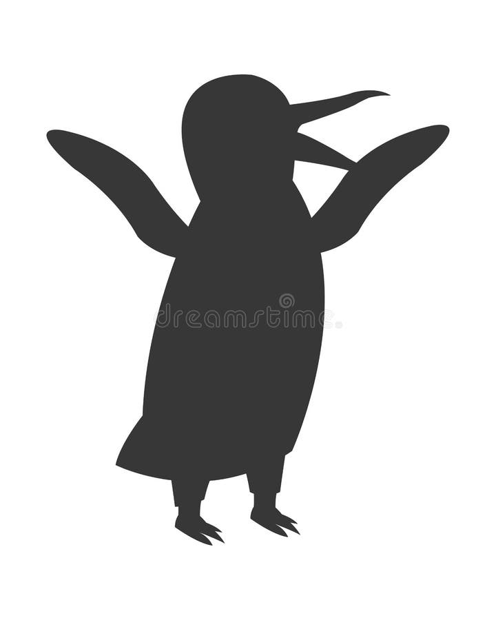 Small penguin icon stock illustration. Illustration of nature - 74079895