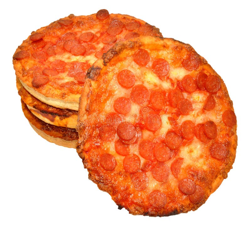 Small Pepperoni Pizza in a Take Away Box Stock Image - Image of melted ...