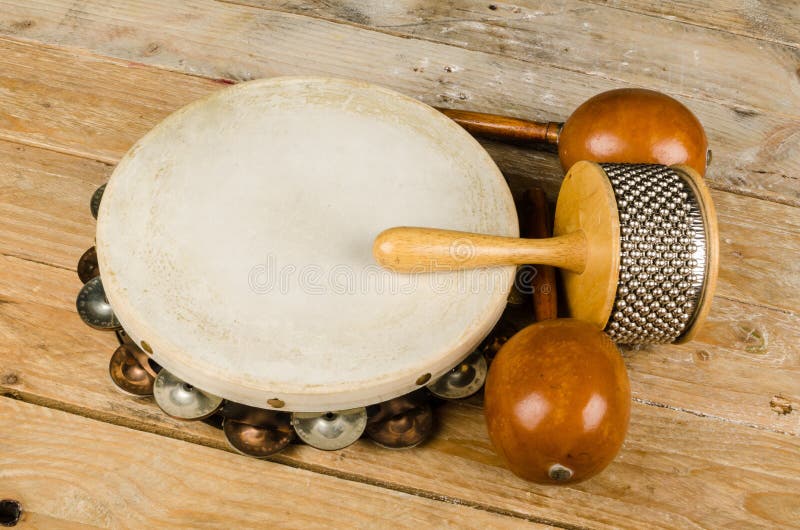 Small Percussion Instrument Stock Image - Image of rattle, assorted ...