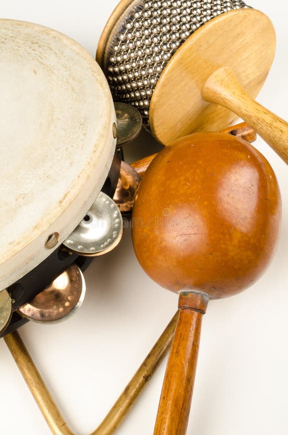 Small Percussion Instruments Stock Photo - Image of cabassa, instrument ...