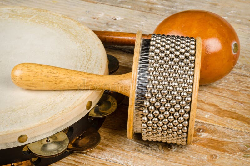 Small Percussion Instruments Stock Image - Image of life, tambourine ...