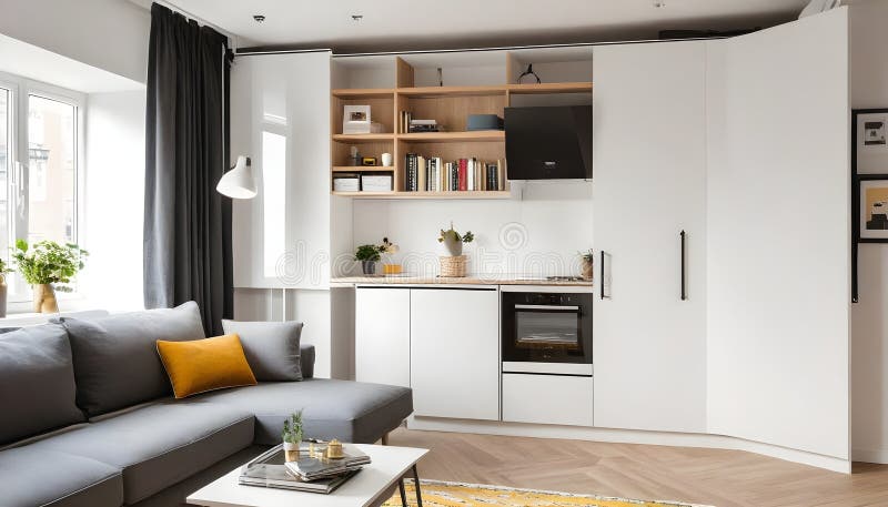 A Small but Perfectly Functional Studio Apartment Featuring ...