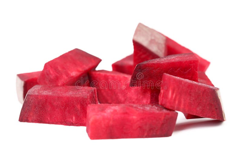 Small pieces of beetroot. stock photo. Image of fresh - 35334424