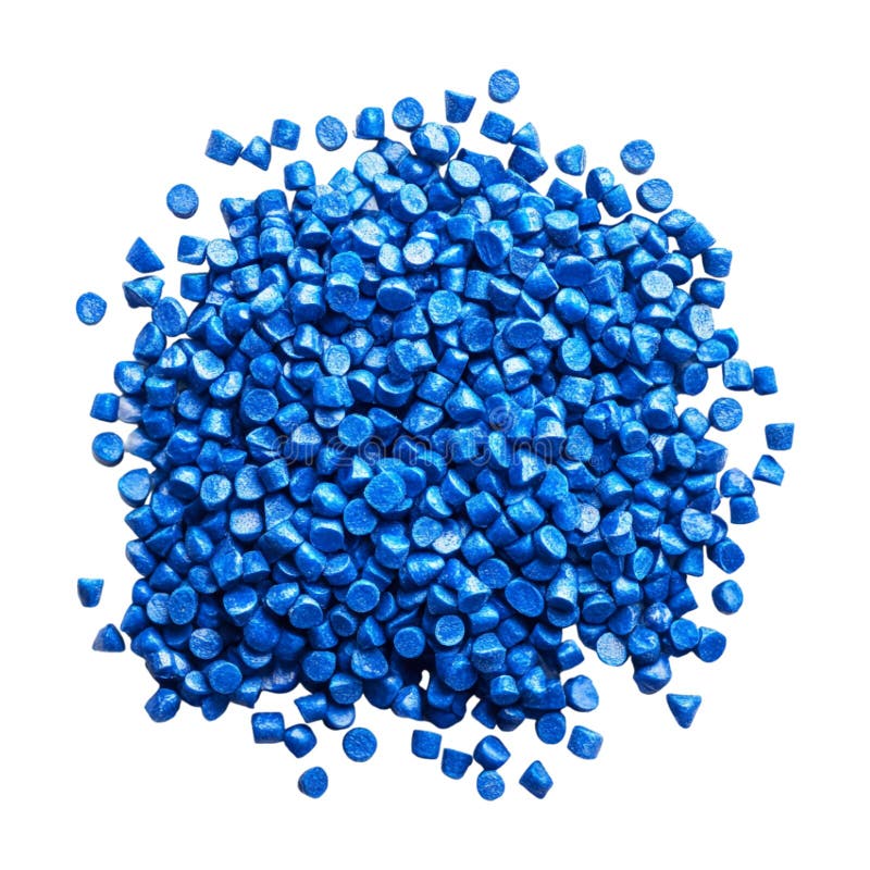 Small Pieces of Crushed Plastic Waste on Transparent Background - Ai ...