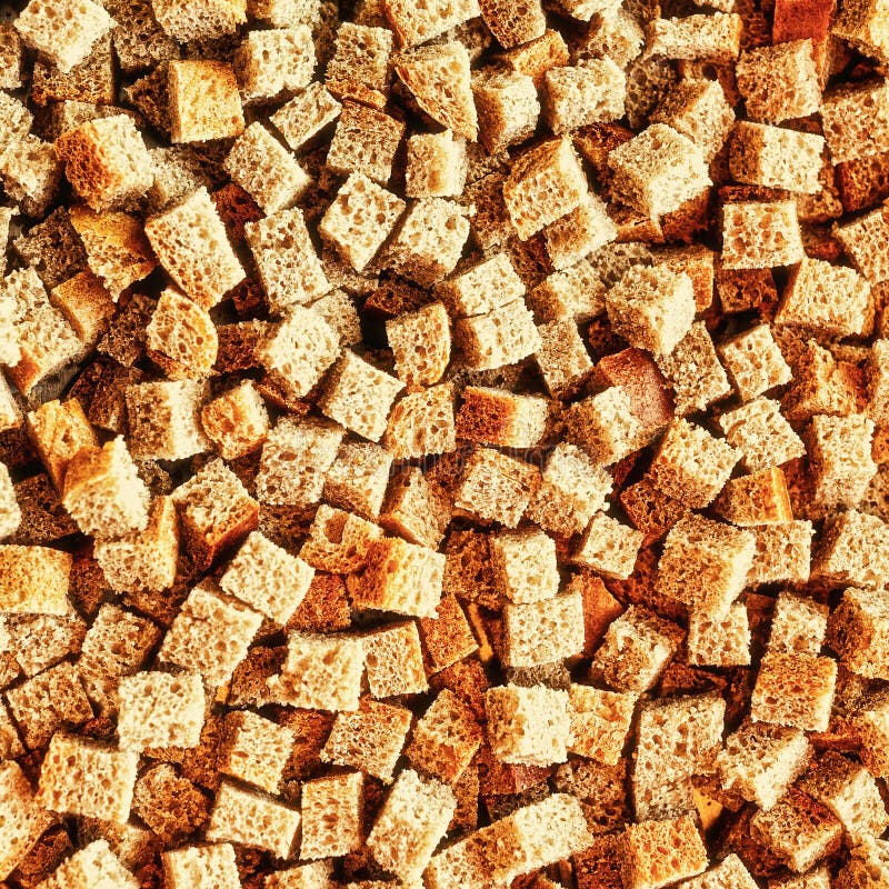 Small pieces dried bread stock photo. Image of brown - 16062790
