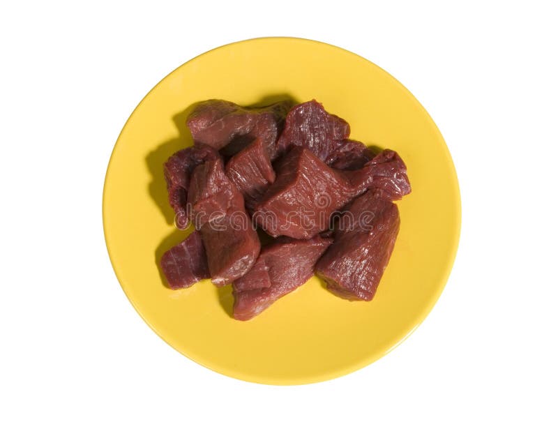 Small Pieces Of Raw Beef Picture. Image: 6055495