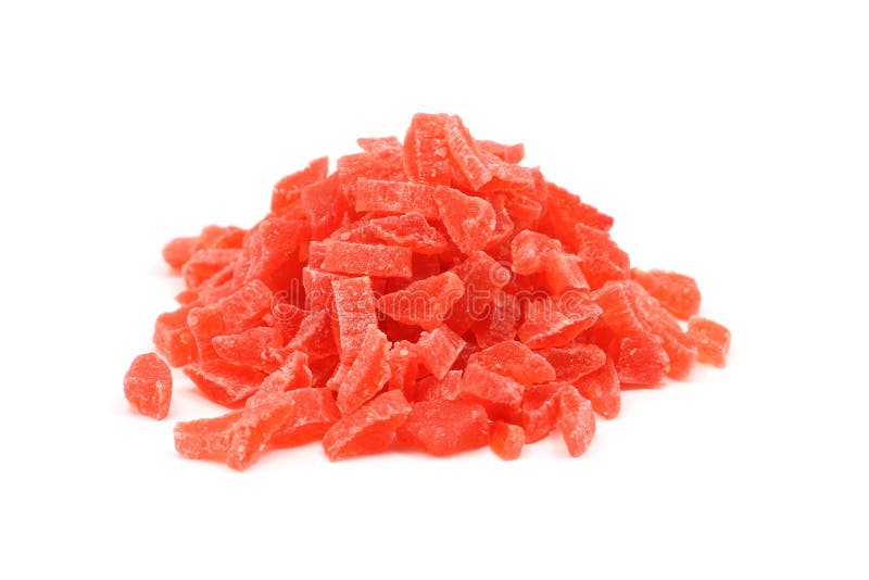 Small Pieces of Red Pastilles Stock Image - Image of yummy, sweet: 46267315