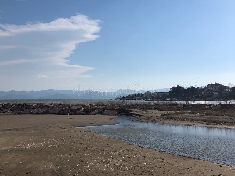 A Small Pier Structure by the Sea Stock Image - Image of peaceful, pier ...