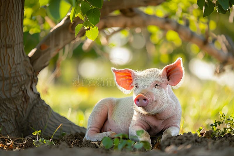 251 Pig Under Tree Stock Photos - Free & Royalty-Free Stock Photos from ...