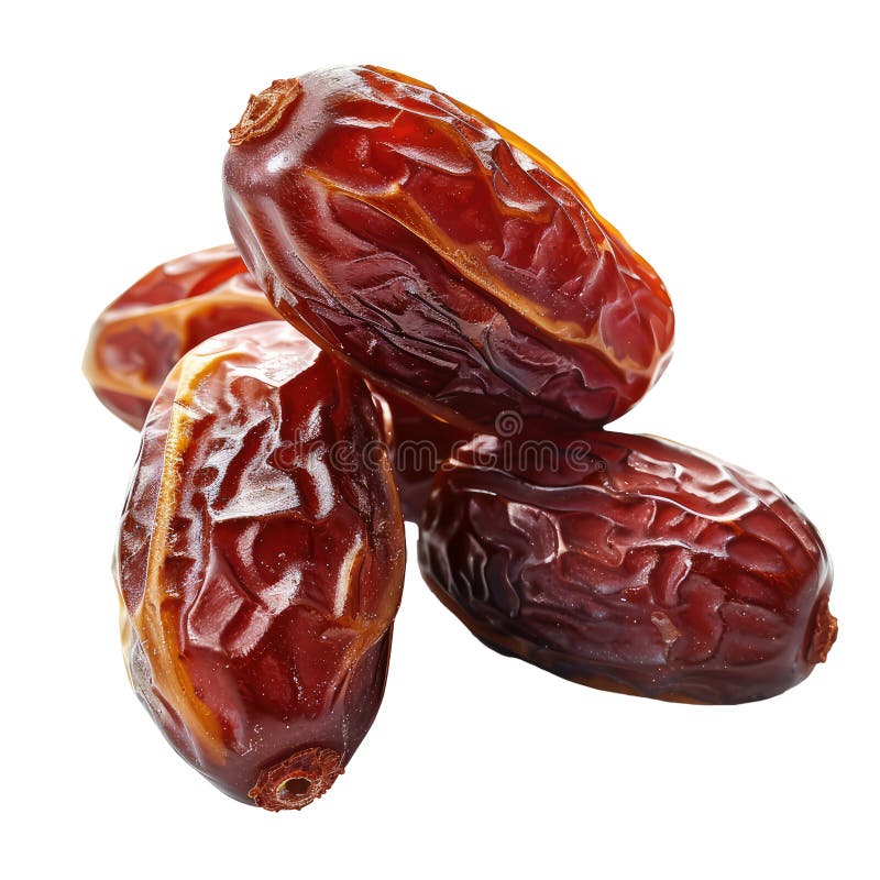 Pile of Succulent Dates on White. Sweet and Nutritious Snack for ...