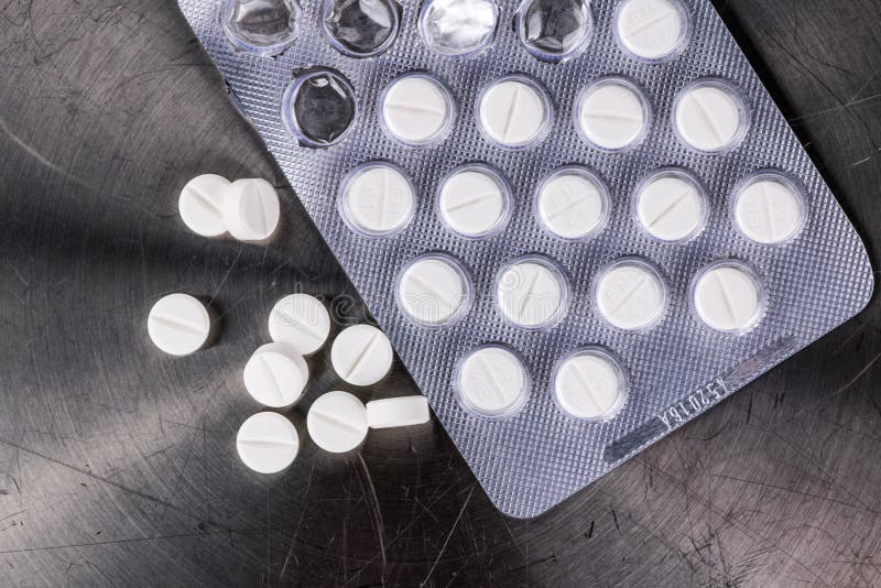 Small Pills Selective Focus Stock Photo - Image of drugs, illness ...