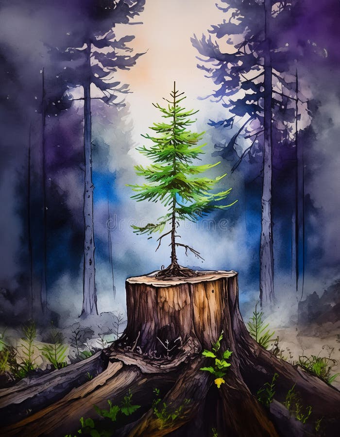 stock illustration. Illustration of hope, landscape - 318143176