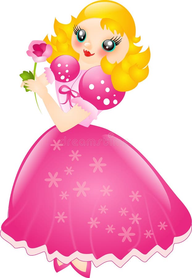 Pink Princess Stock Illustrations – 23,773 Pink Princess Stock ...